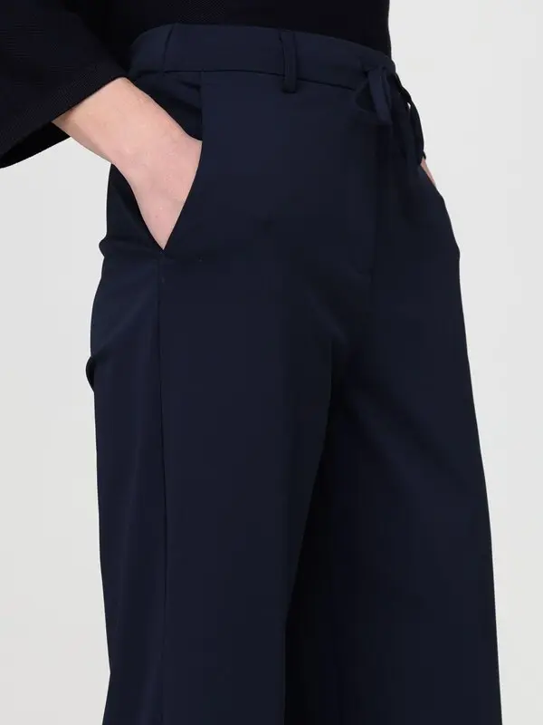 Max Mara Lagoraio Stretch Jersey Trousers - Navy