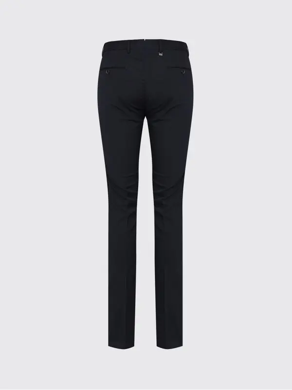 PT TORINO Wool Blend Tailored Trousers - Blue