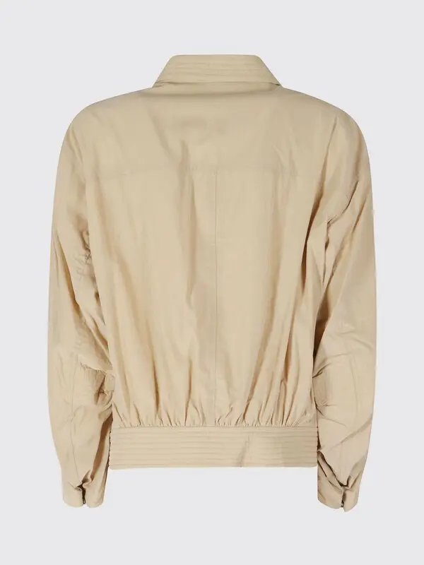 Isabel Marant Étoile Lightweight Tencel And Nylon Jacket With High Windproof Collar