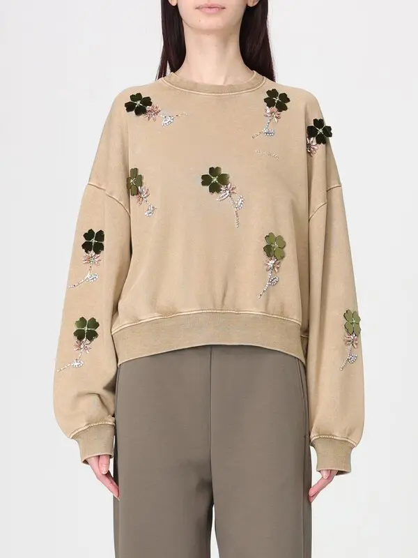 Pinko Embellished Crewneck Sweatshirt