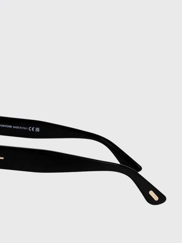 TOM FORD Rounded Cat-eye Acetate Sunglasses With Ed Lenses - Black