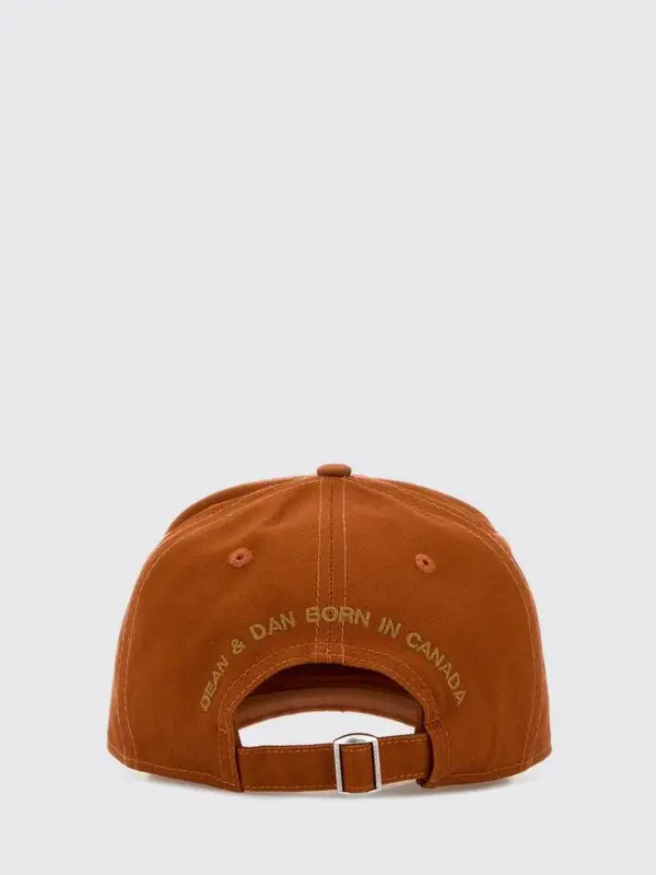 Dsquared2 Cotton Twill Hat With Embroidered Logo