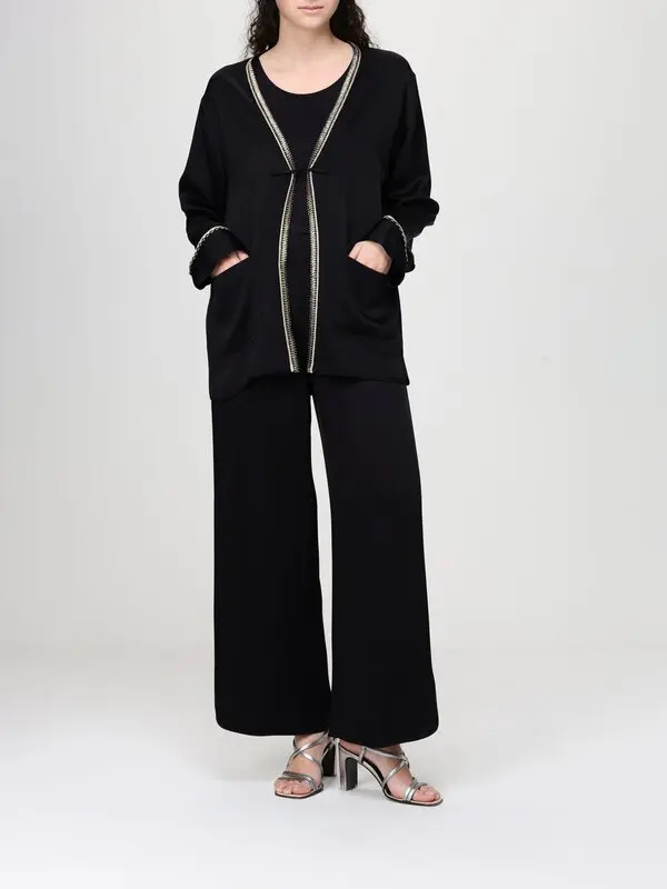FORTE_FORTE Embellished Jacket - Black