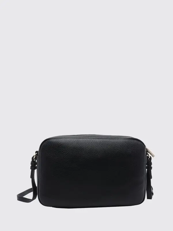 Liu Jo Grained Faux Leather Camera Bag With An Adjustable Strap And Logo
