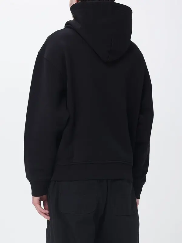 Palm Angels Teddy Bear Cotton Hooded Sweatshirt