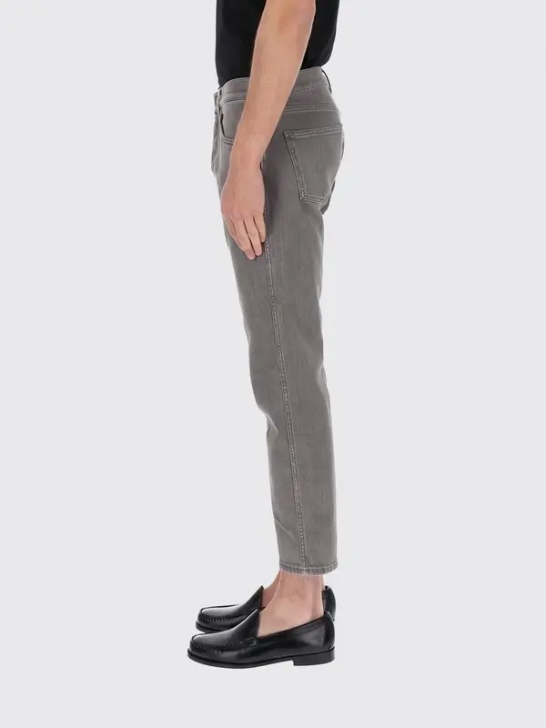 LARDINI Cropped Fit Denim Jeans