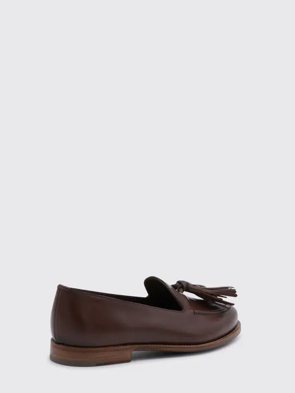 Church's Leather Loafers - Burnt
