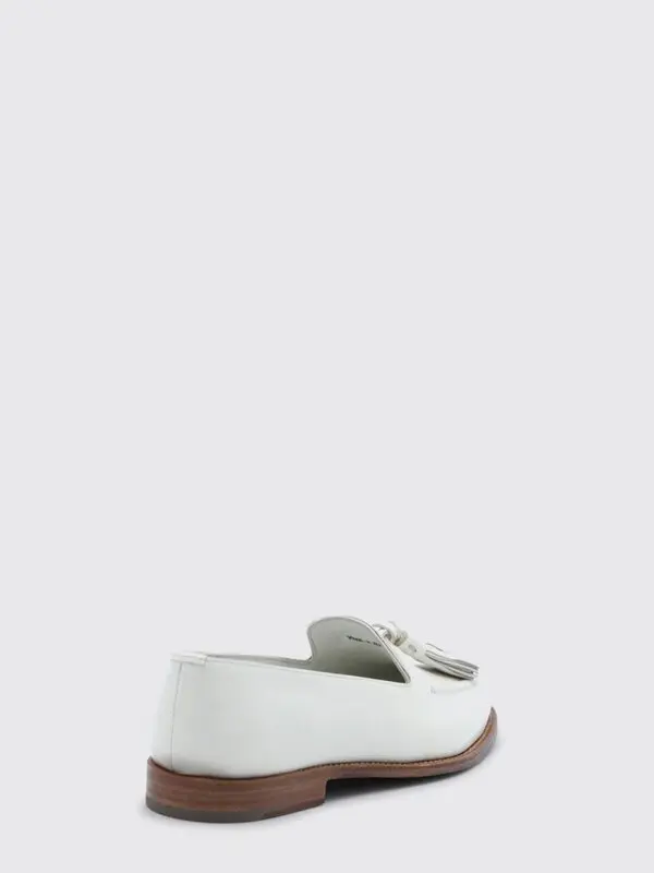 Church's Renee Leather Loafers With Tassel Detail - White