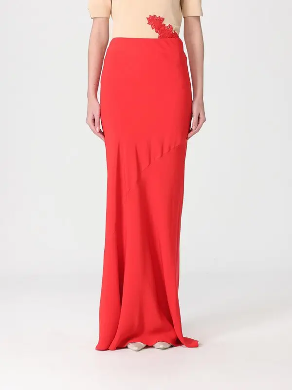Ermanno Scervino Maxi Skirt - Red