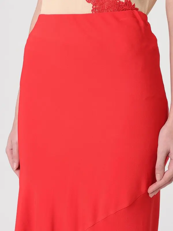 Ermanno Scervino Maxi Skirt - Red