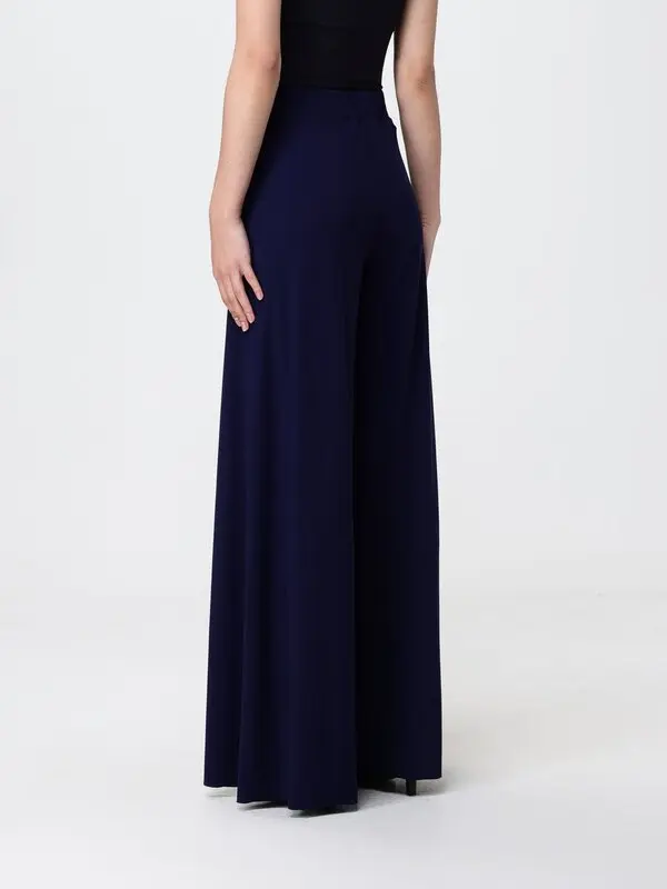 Malìparmi High-waisted Wide-leg Jersey Palazzo Trousers