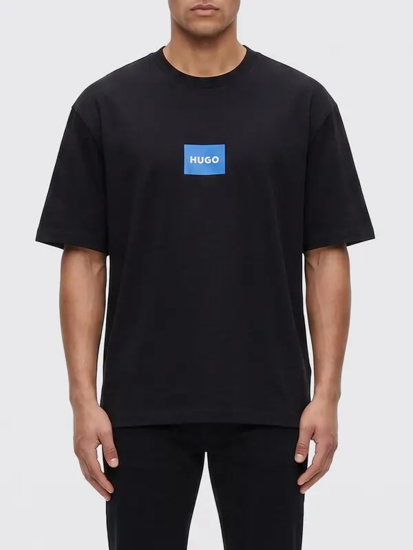 Hugo Cotton T-shirt With Logo