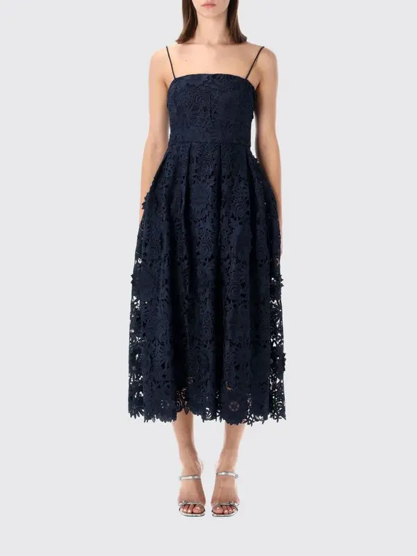 ROTATE BY BIRGER CHRISTENSEN Lace Dress - Blue