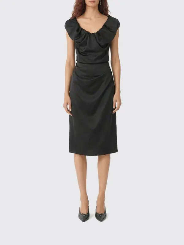 VIVIENNE WESTWOOD Gathered Midi Dress