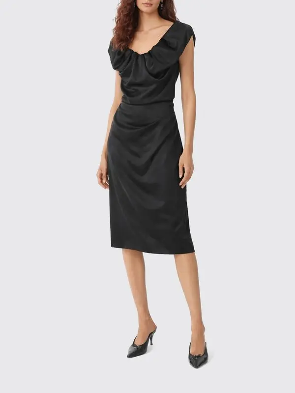 VIVIENNE WESTWOOD Gathered Midi Dress