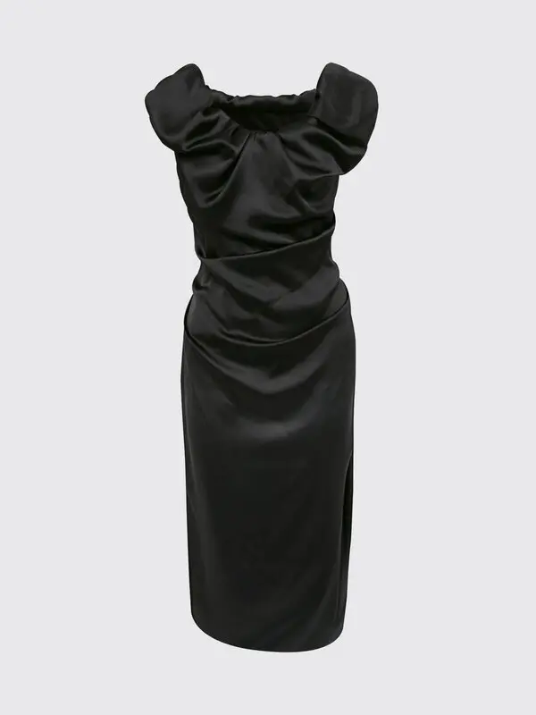 VIVIENNE WESTWOOD Gathered Midi Dress