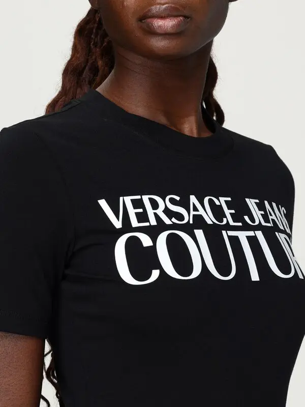 Versace Logo Dress - Black