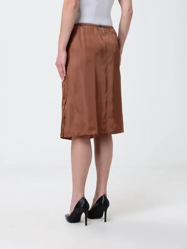 MAISON MARGIELA Cupro Pencil Mini Skirt