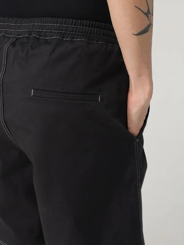 BONSAI Shorts With Contrast Stitching - Black
