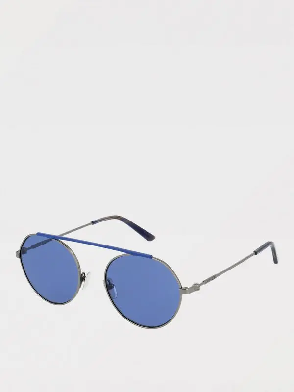 Calvin Klein Round Frame Sunglasses - Blue