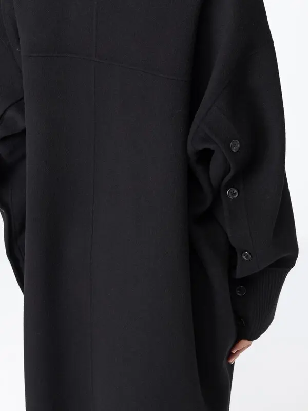 Pinko Long Sleeve Coat With Button Details