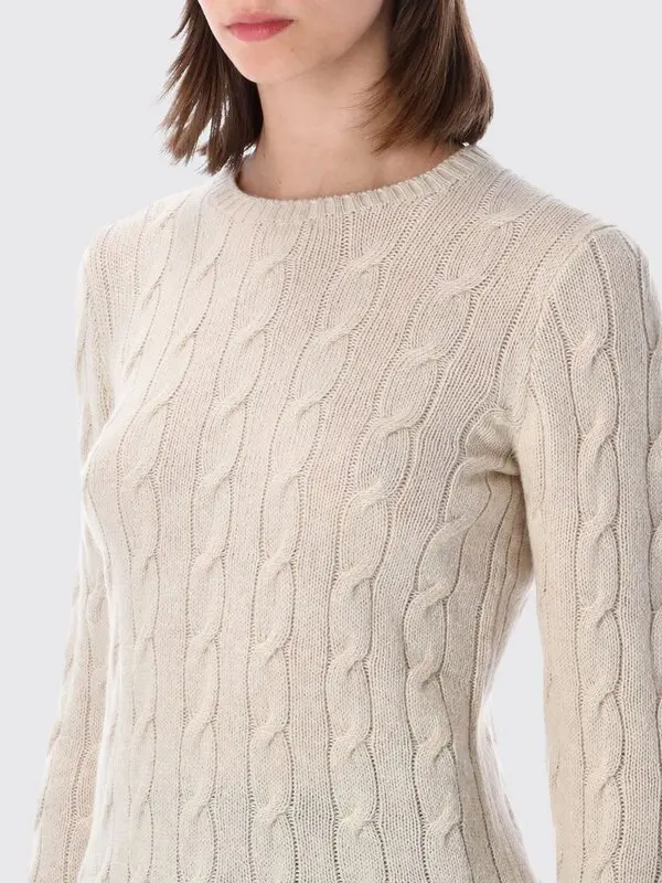 Ralph Lauren Pure Cashmere Crewneck Sweater - Sand