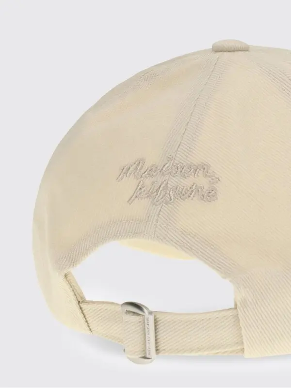 Maison Kitsuné Fox Head Cotton Twill Hat