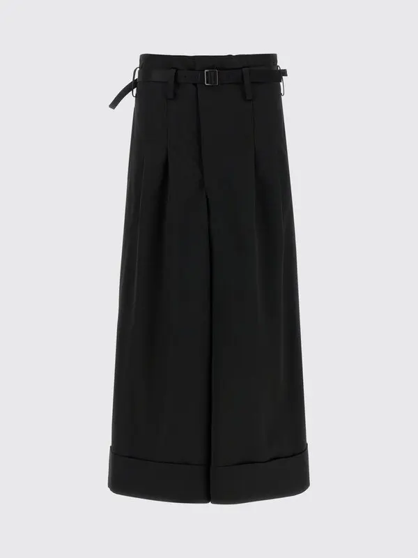Junya Watanabe High-waisted Wide-leg Belted Palazzo Pants