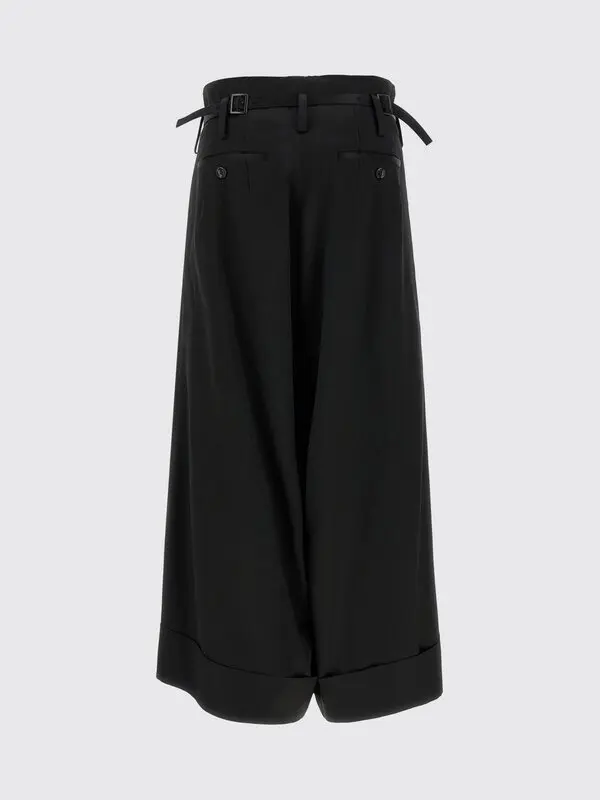 Junya Watanabe High-waisted Wide-leg Belted Palazzo Pants