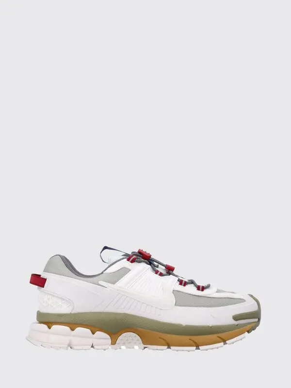 Nike Bi Low Top Mesh Sneakers With Drawstring Closure And Swoosh