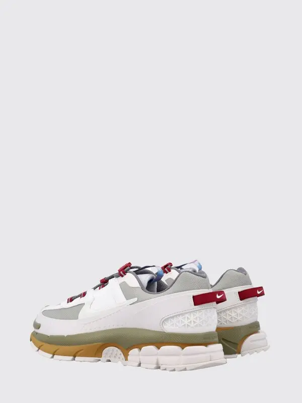 Nike Bi Low Top Mesh Sneakers With Drawstring Closure And Swoosh