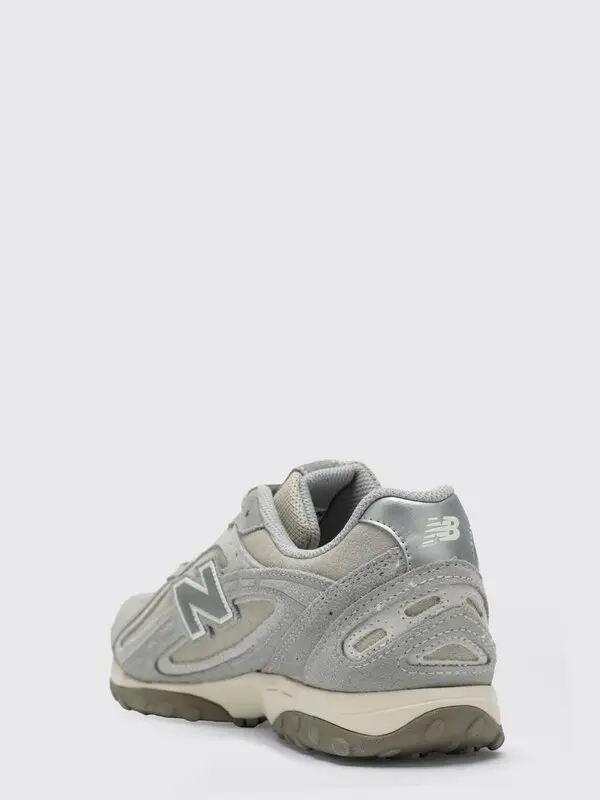 NEW BALANCE 204l Leather And Suede Sneakers With Mesh Inserts
