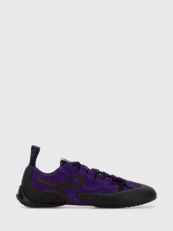 Loewe Suede Trainers - Violet