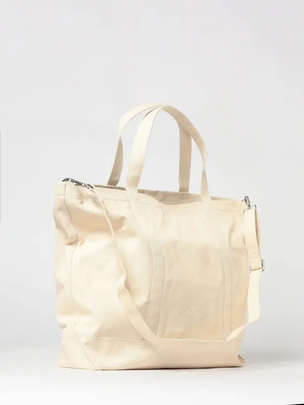Maison Kitsuné Fox Head Cotton Canvas Bag