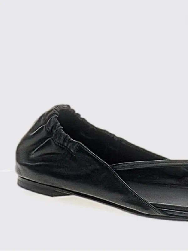 Jacquemus Leather Sandals - Black