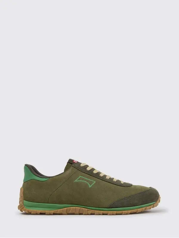 Camper Two-tone Suede Sneakers With Vibram Sole