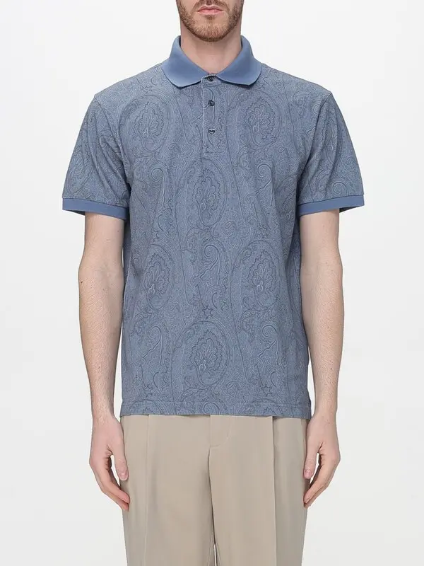 Etro Polo Shirt Colour - Blue
