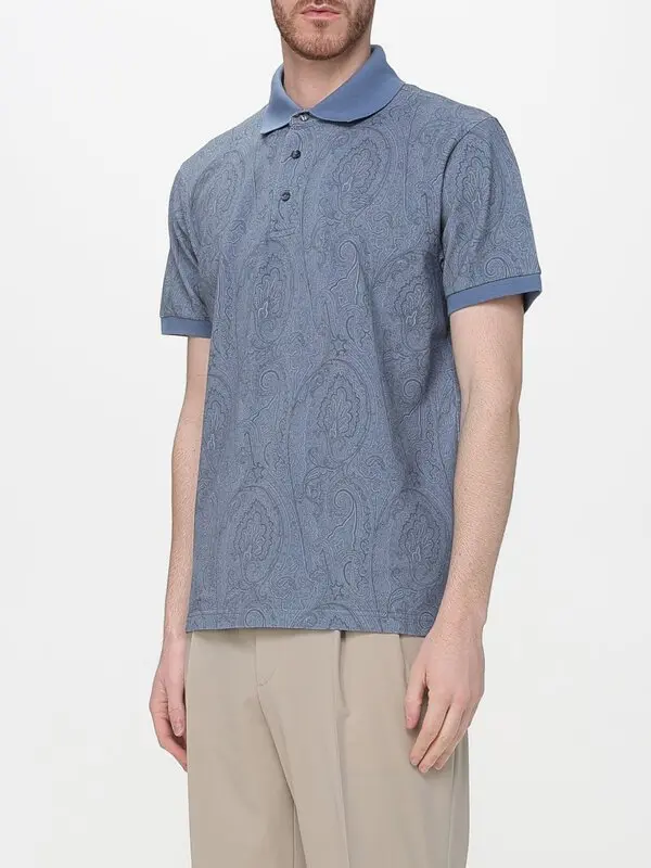 Etro Polo Shirt Colour - Blue