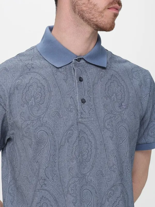 Etro Polo Shirt Colour - Blue