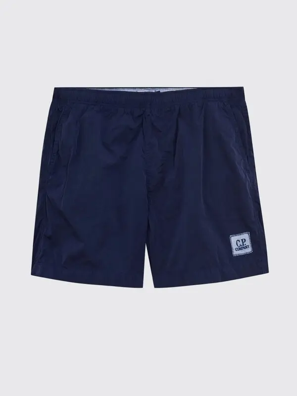 C.P. COMPANY Polyamide Swim Shorts With Elasticated Waist - Blue