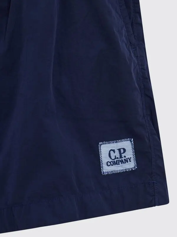 C.P. COMPANY Polyamide Swim Shorts With Elasticated Waist - Blue