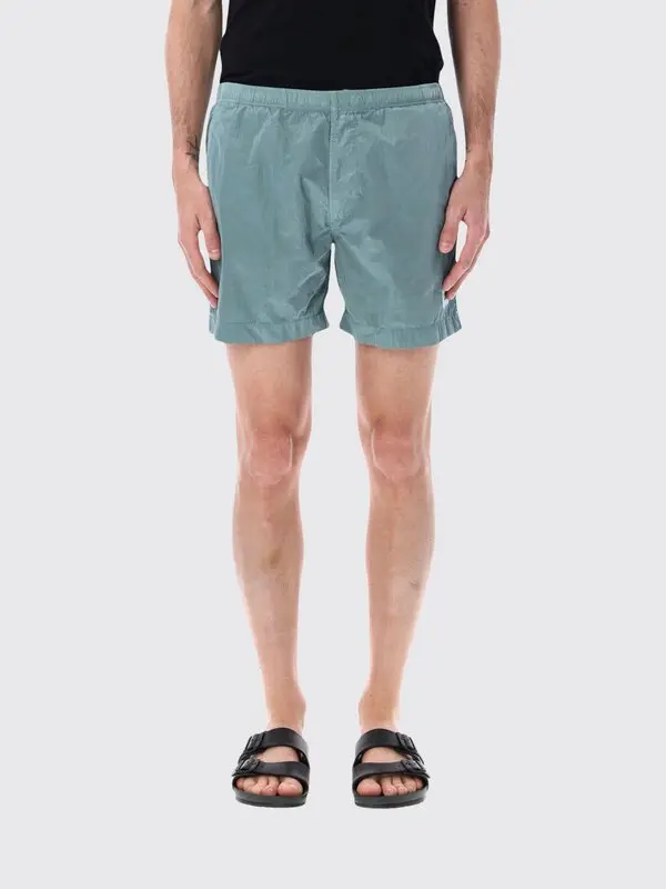 C.P. COMPANY Polyamide Swim Shorts - Gnawed Blue