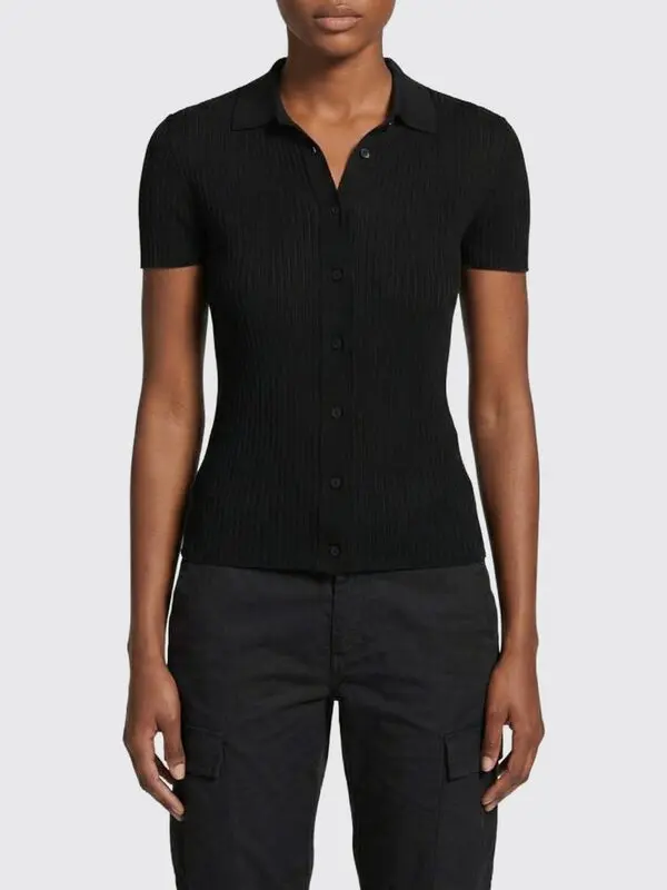Balenciaga Cotton Blend Shirt - Black