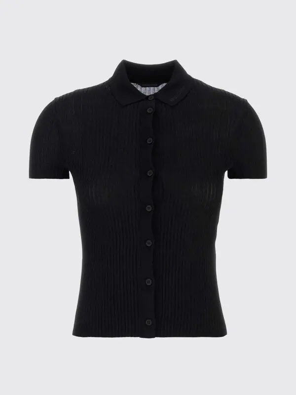 Balenciaga Cotton Blend Shirt - Black