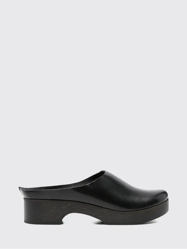 DANIELA GREGIS Smooth Leather Clogs