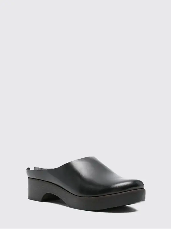 DANIELA GREGIS Smooth Leather Clogs