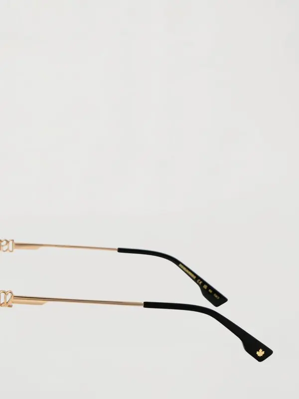 Dsquared2 Metal Aviator Sunglasses With Double Bridge