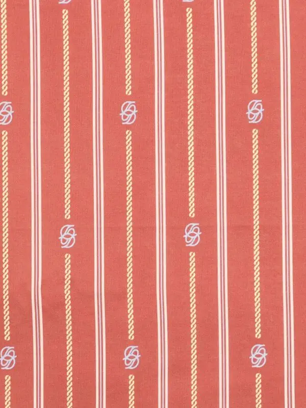 Drole De Monsieur Cotton Scarf With Logo