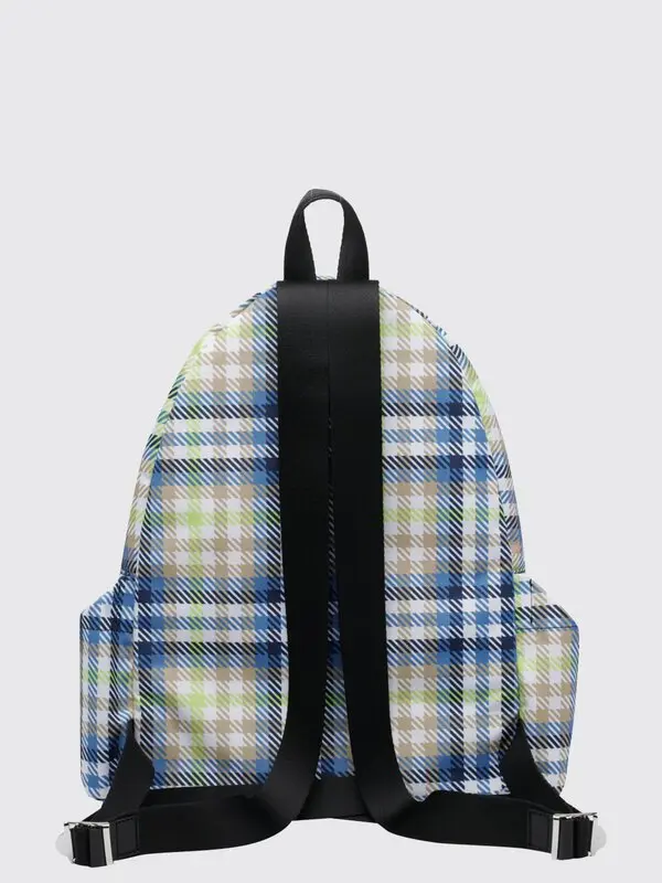 VIVIENNE WESTWOOD George Tartan Pattern Polyester Backpack With Applied Logo