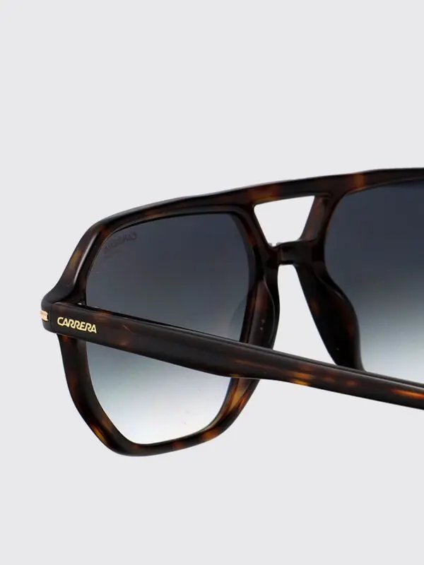 Carrera Eyewear Aviator Sunglasses With Double Bridge - Brown